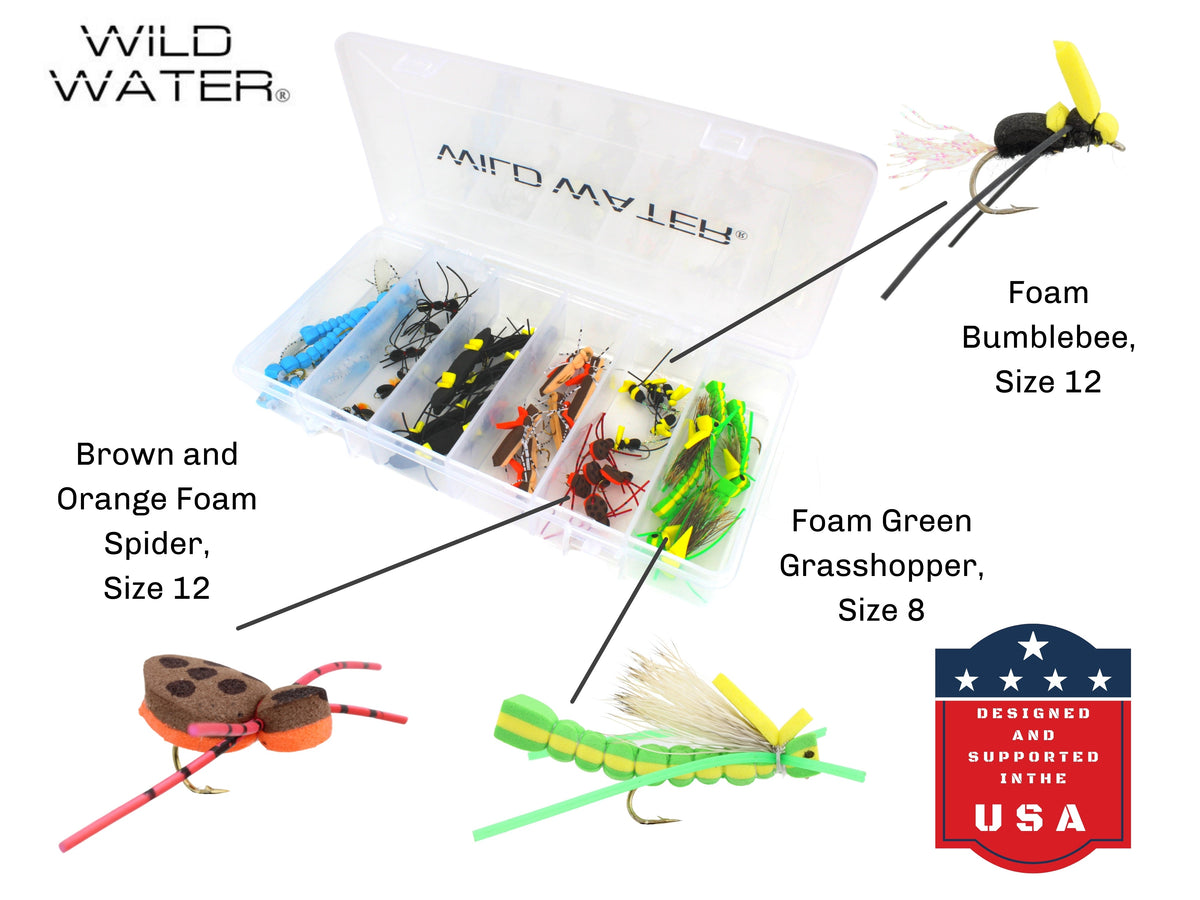 Foam Flies & Fly Tying Supplies - Dry Flies — Wild Water Fly Fishing