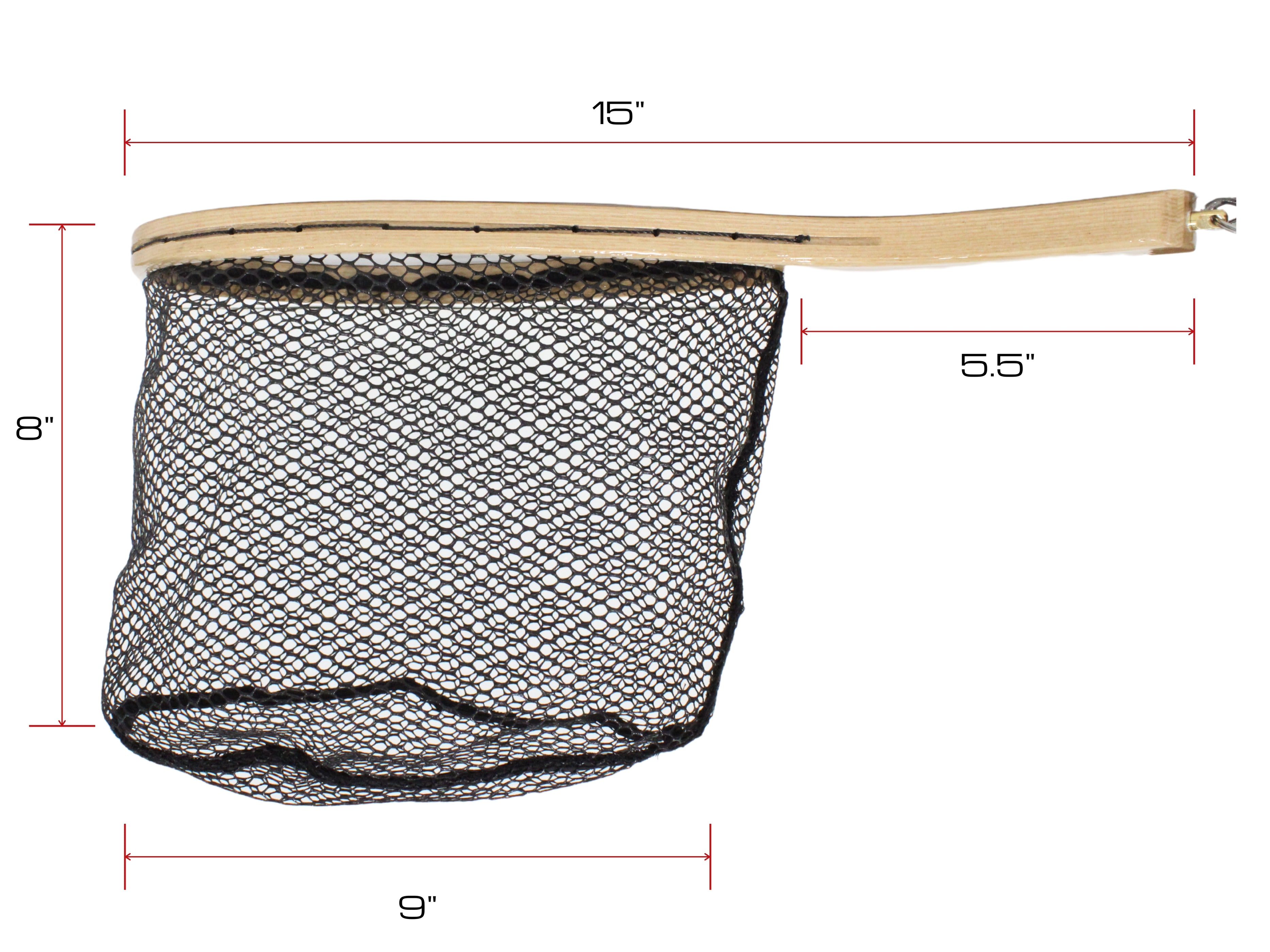 Small Teardrop Landing Net with Magnetic Release | Wild Water Fly Fish ...