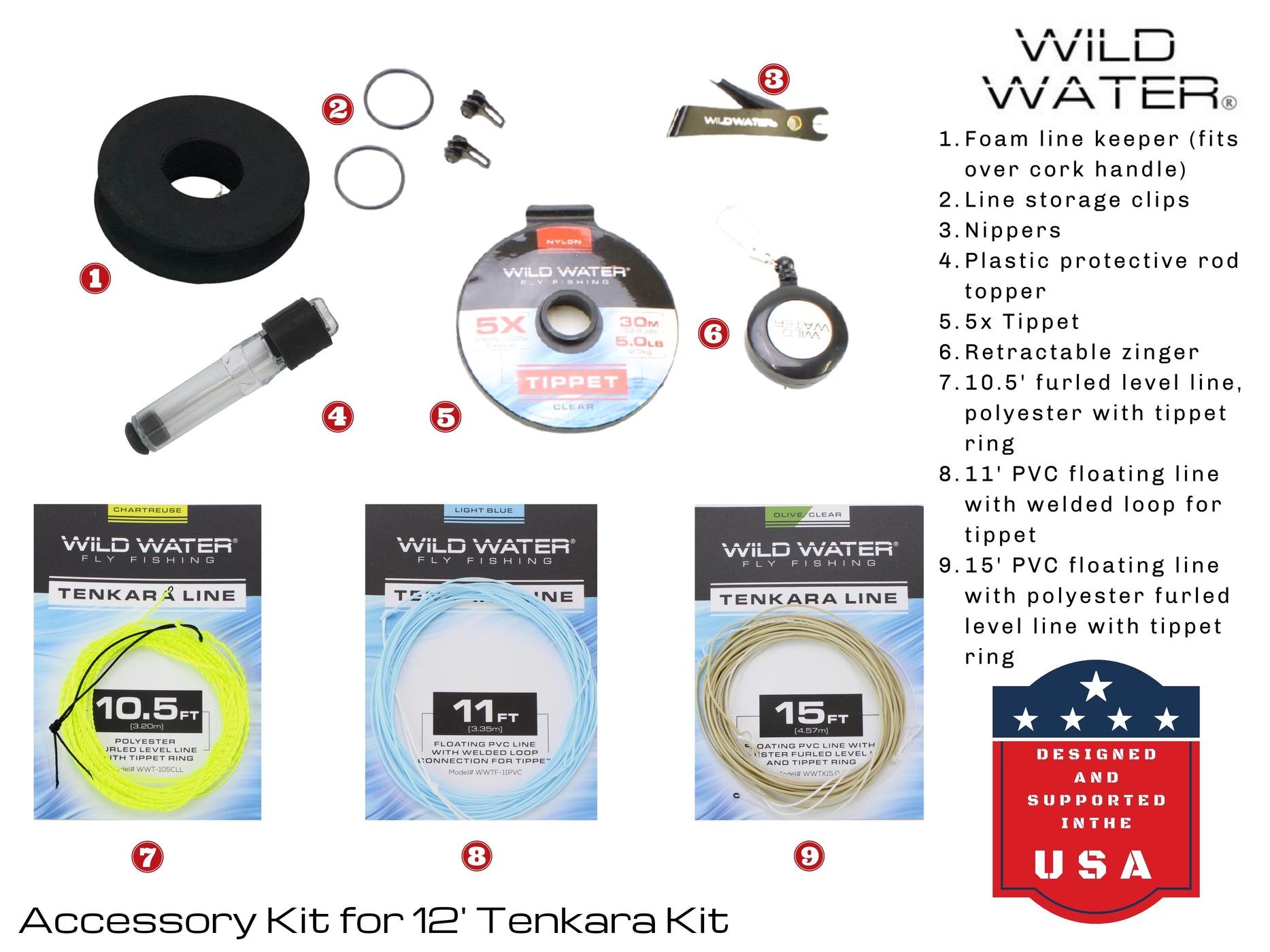 Complete Tenkara Fly Fishing Rod Kit | Wild Water Fly Fishing