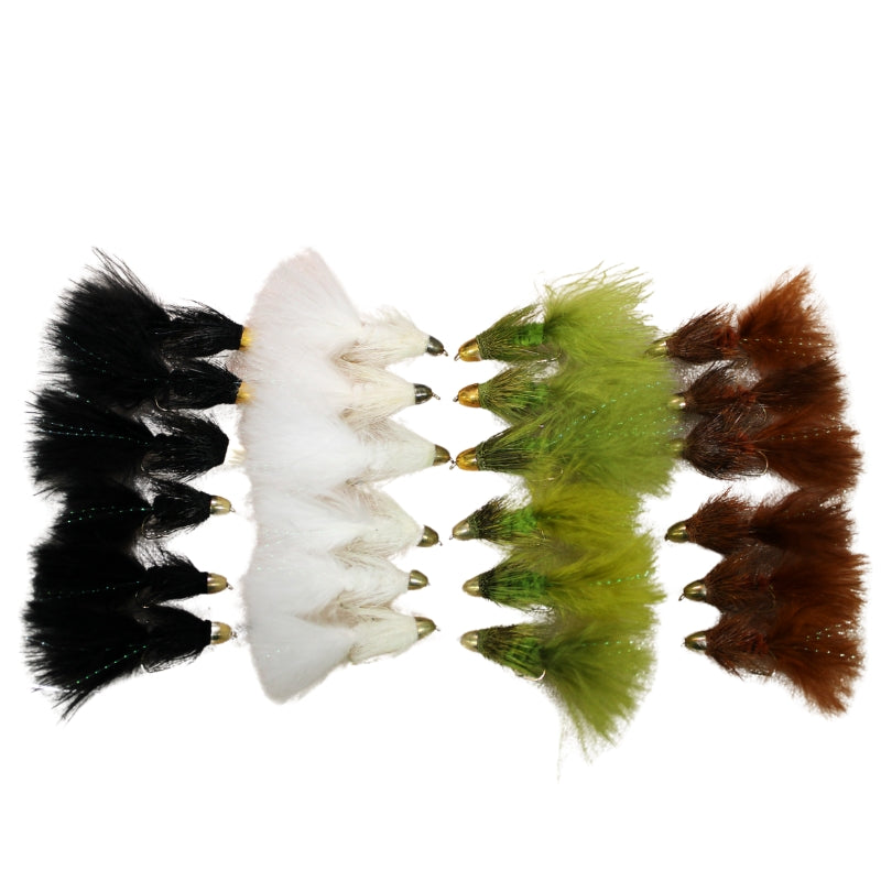 Cone Head Wooly Bugger Fly Assortment | Qty. 24 — Wild Water Fly Fishing
