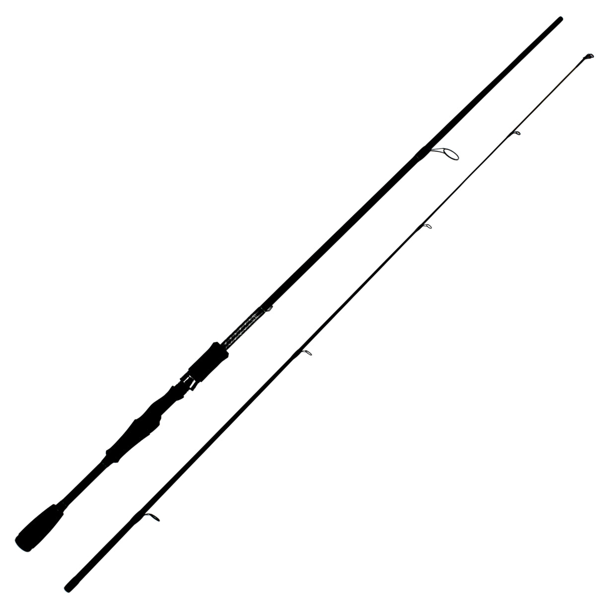 7' Fiberglass/Graphite Spinning Rod, Medium Action | 2 Piece | FORTIS ...