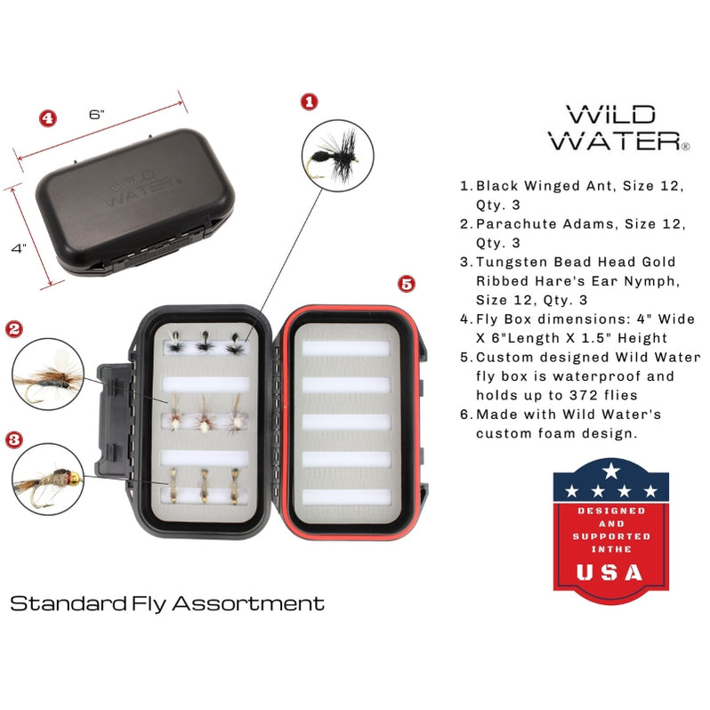 3 Weight Reel Short Fly Rod Package | Wild Water Fly Fishing