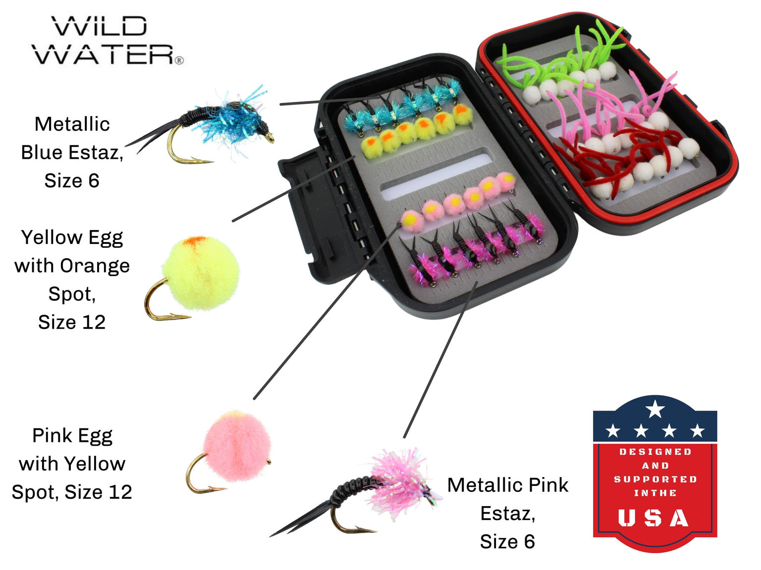 Steelhead & Egg Fly Assortment | Wild Water Fly Fishing