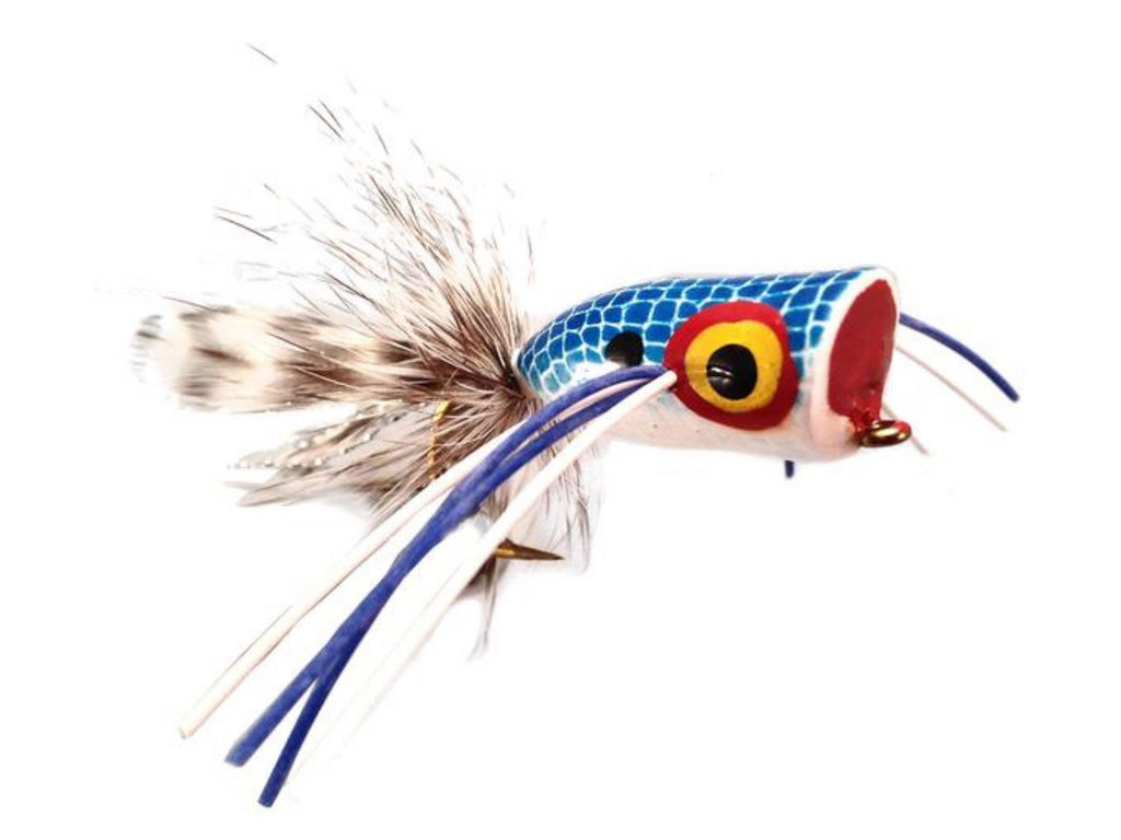 Fly Fishing Poppers for Bass | Top Water Fishing Flies — Wild Water Fly ...