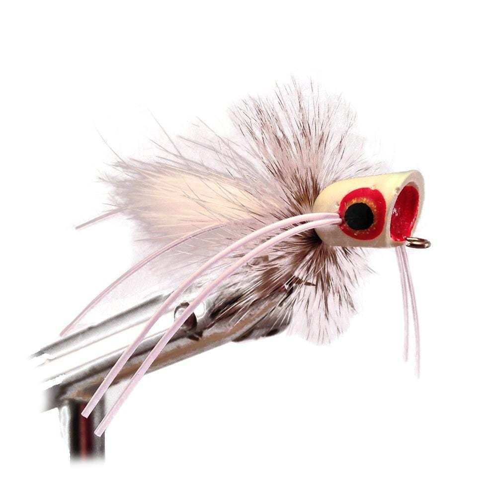 Glow In The Dark Concave Face Panfish Popper Size 6 | Wild Water Fly ...