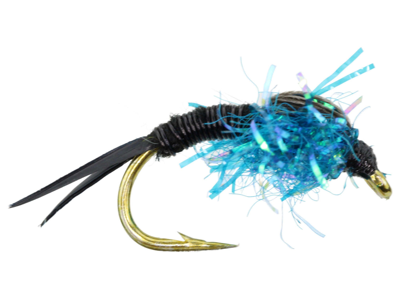 Size 6 Blue Estaz Steelhead Fly | Wild Water Fly Fishing
